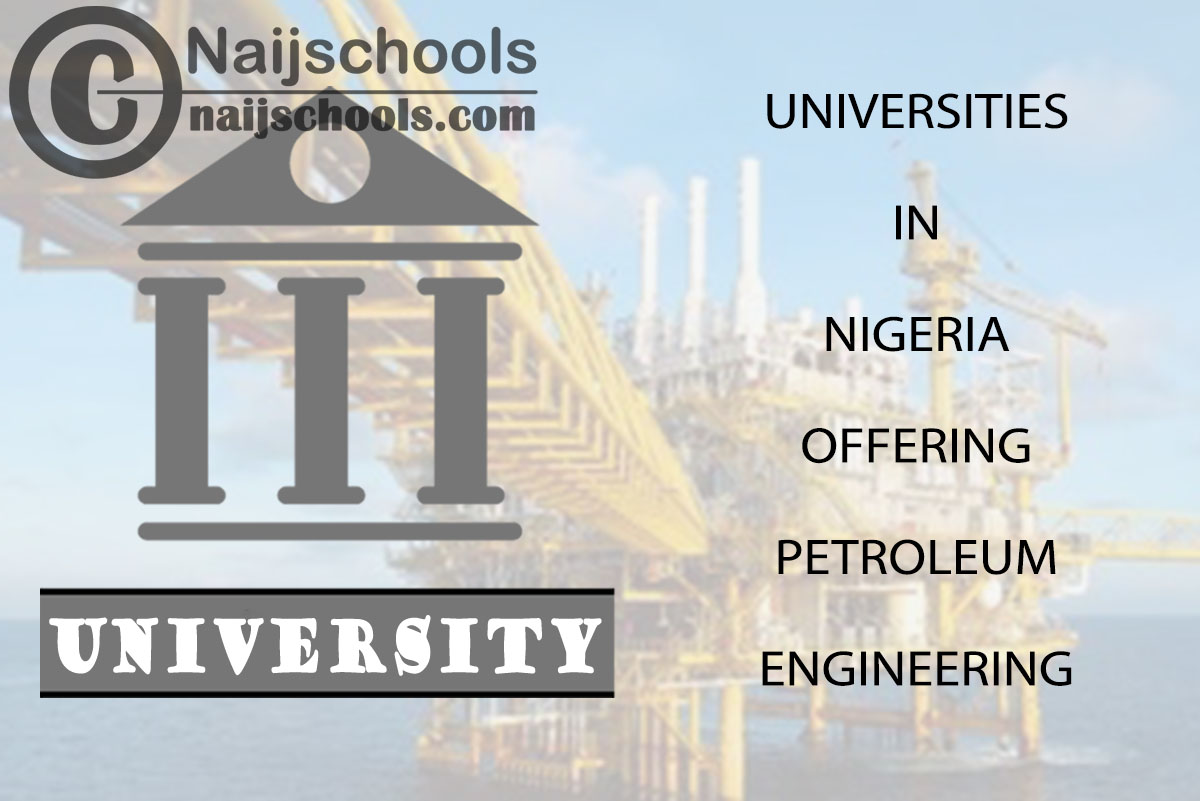 List of Universities in Nigeria Offering Petroleum Engineering ...