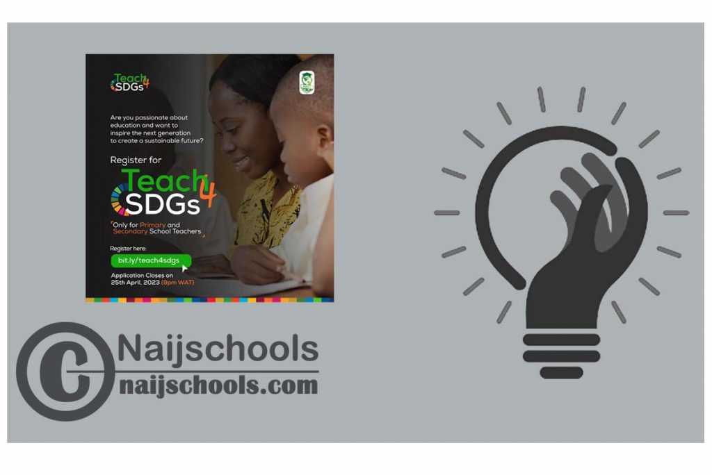 Teach4SDGs Programme 2024 - NAIJSCHOOLS