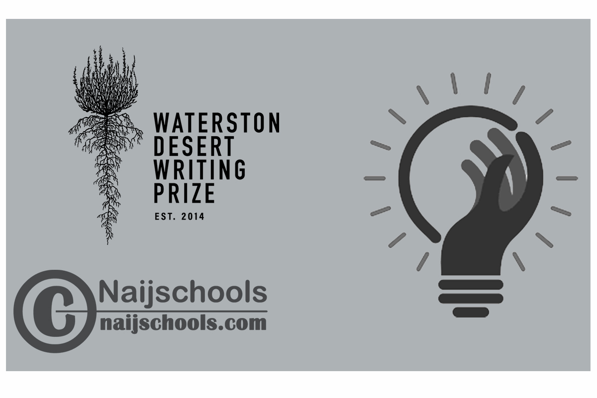 Waterston Desert Writing Prize 2024 - NAIJSCHOOLS